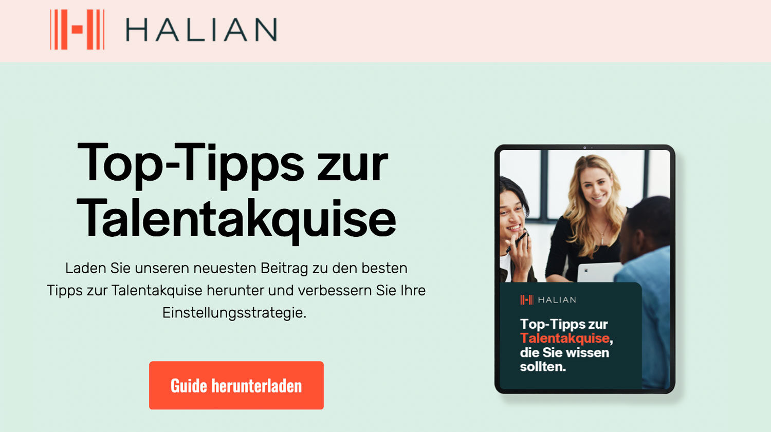Halian | Top-Tipps zur Talentakquise