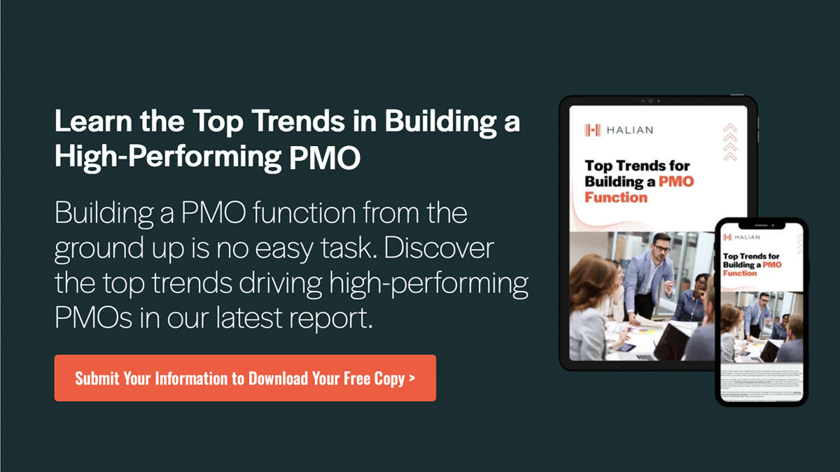 Top Trends for Building a PMO Function | Halian USA